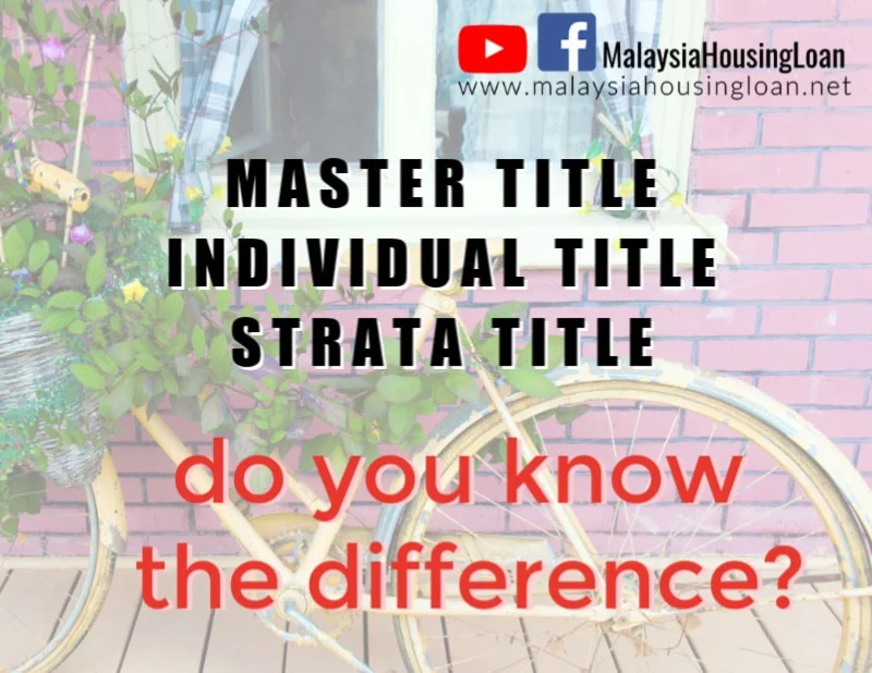 Difference Between Master title, Individual Title, and Strata Title