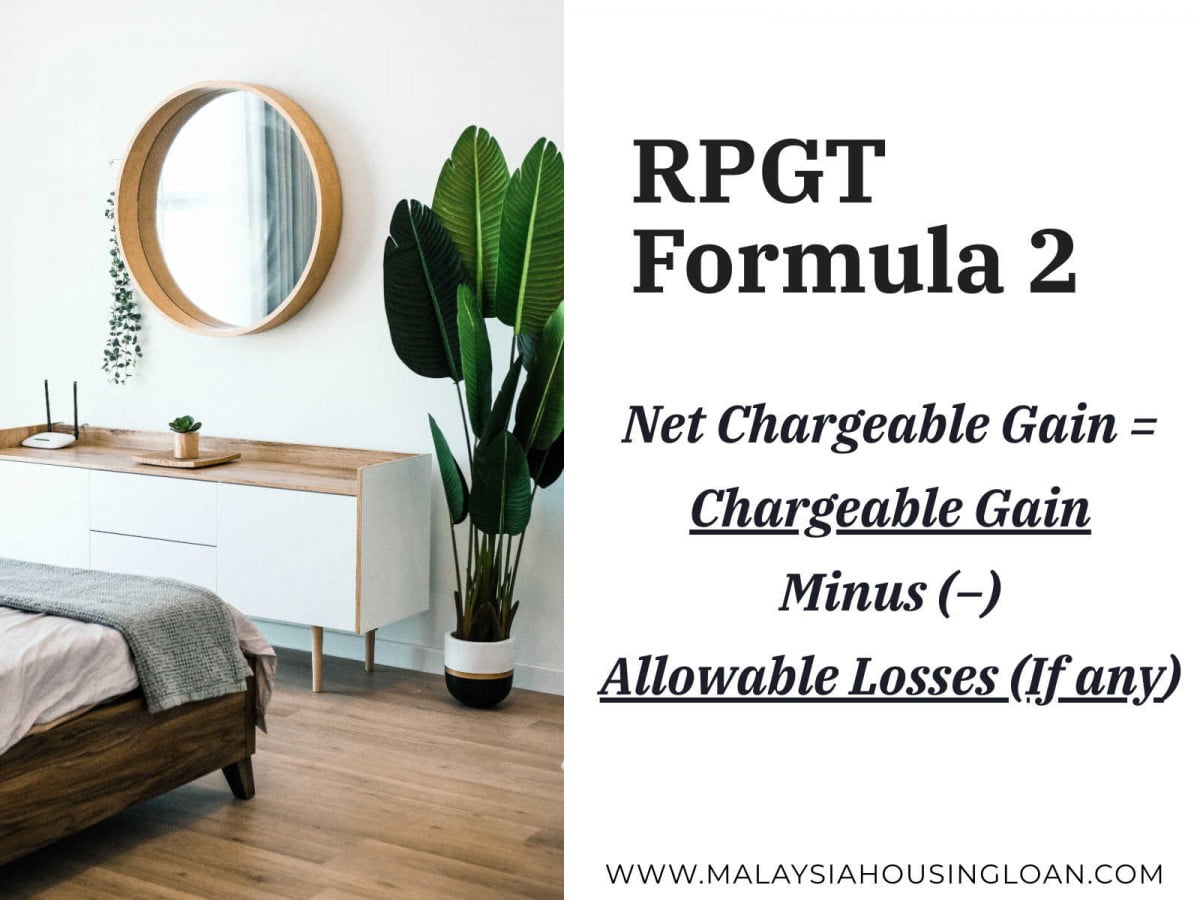 REAL PROPERTY GAIN TAX ( RPGT) 2020 - Malaysia Housing Loan